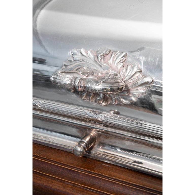 French 19th-20th Century Louis XVI Style Silver-Plated Meat Carving ...