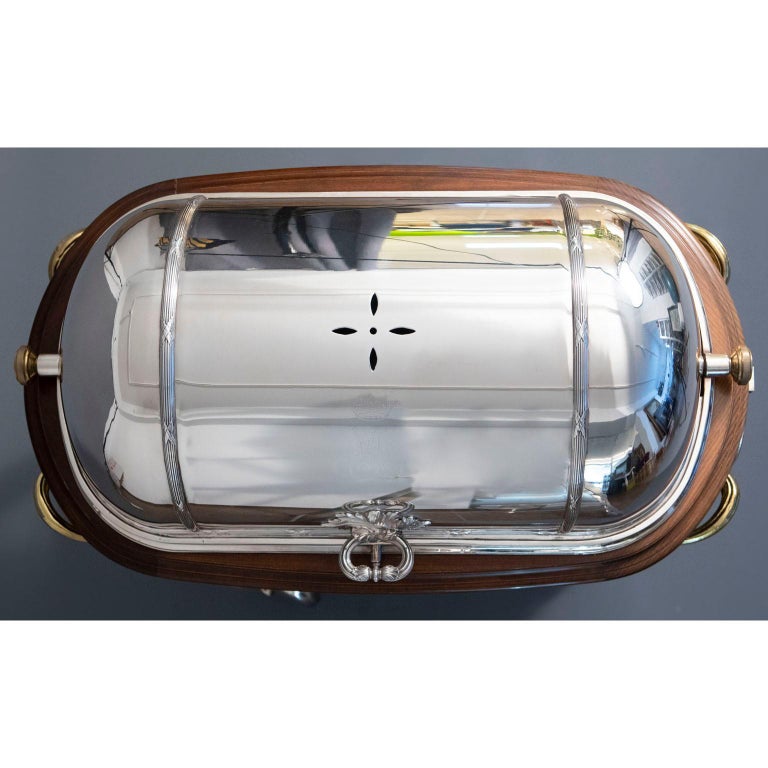 French 19th-20th Century Louis XVI Style Silver-Plated Meat Carving ...