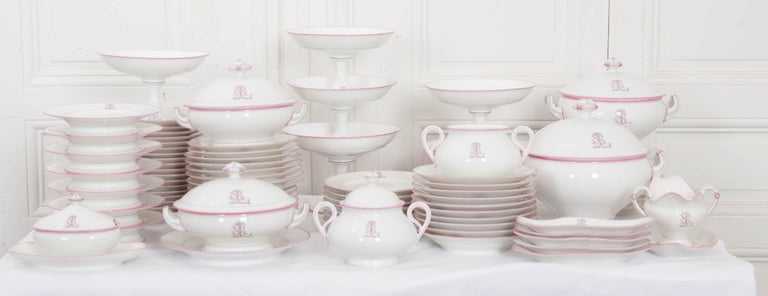 French 19th Century 95-Piece Old Paris Porcelain Dinner Service at 1stDibs