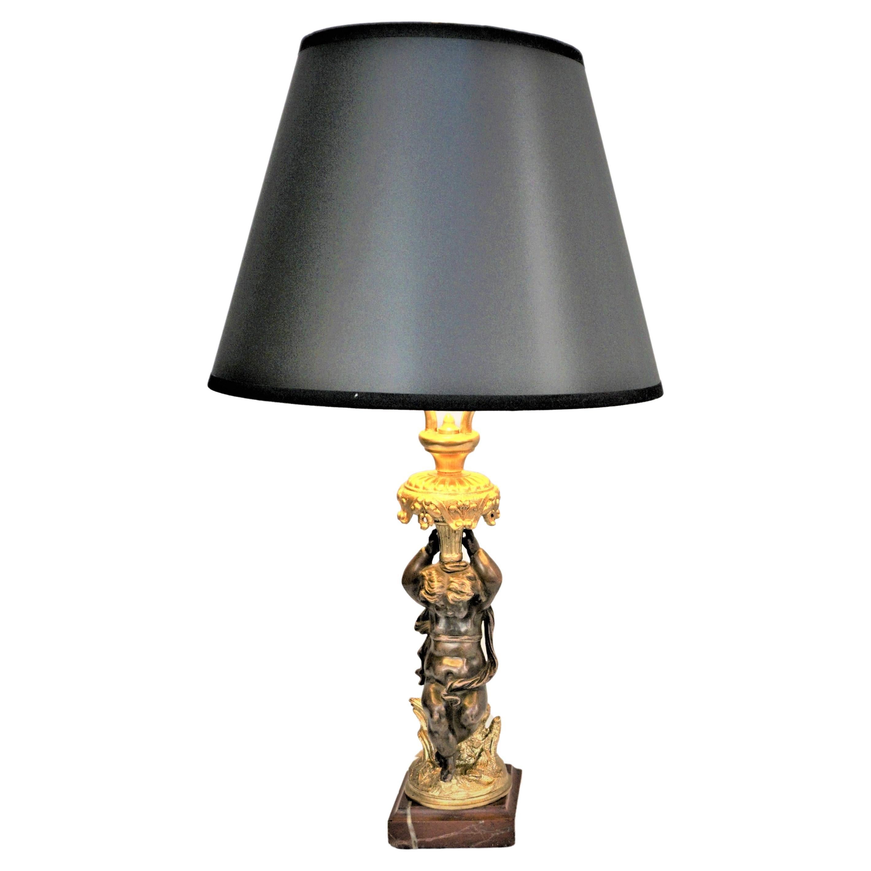 19th Century French Bronze of Classic Style Greek Philosopher Table ...