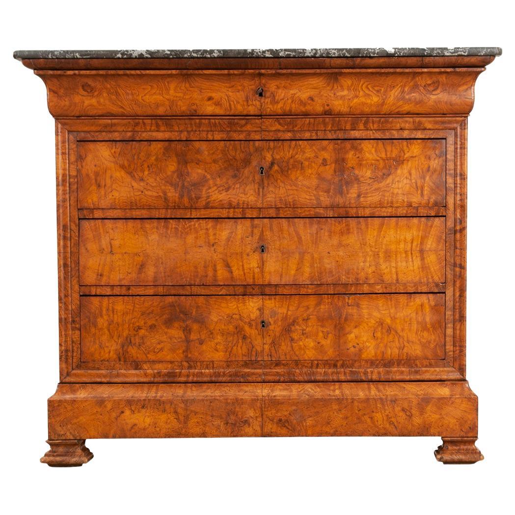 French Louis Philippe Commode 19th Century Bleached Walnut For Sale at ...