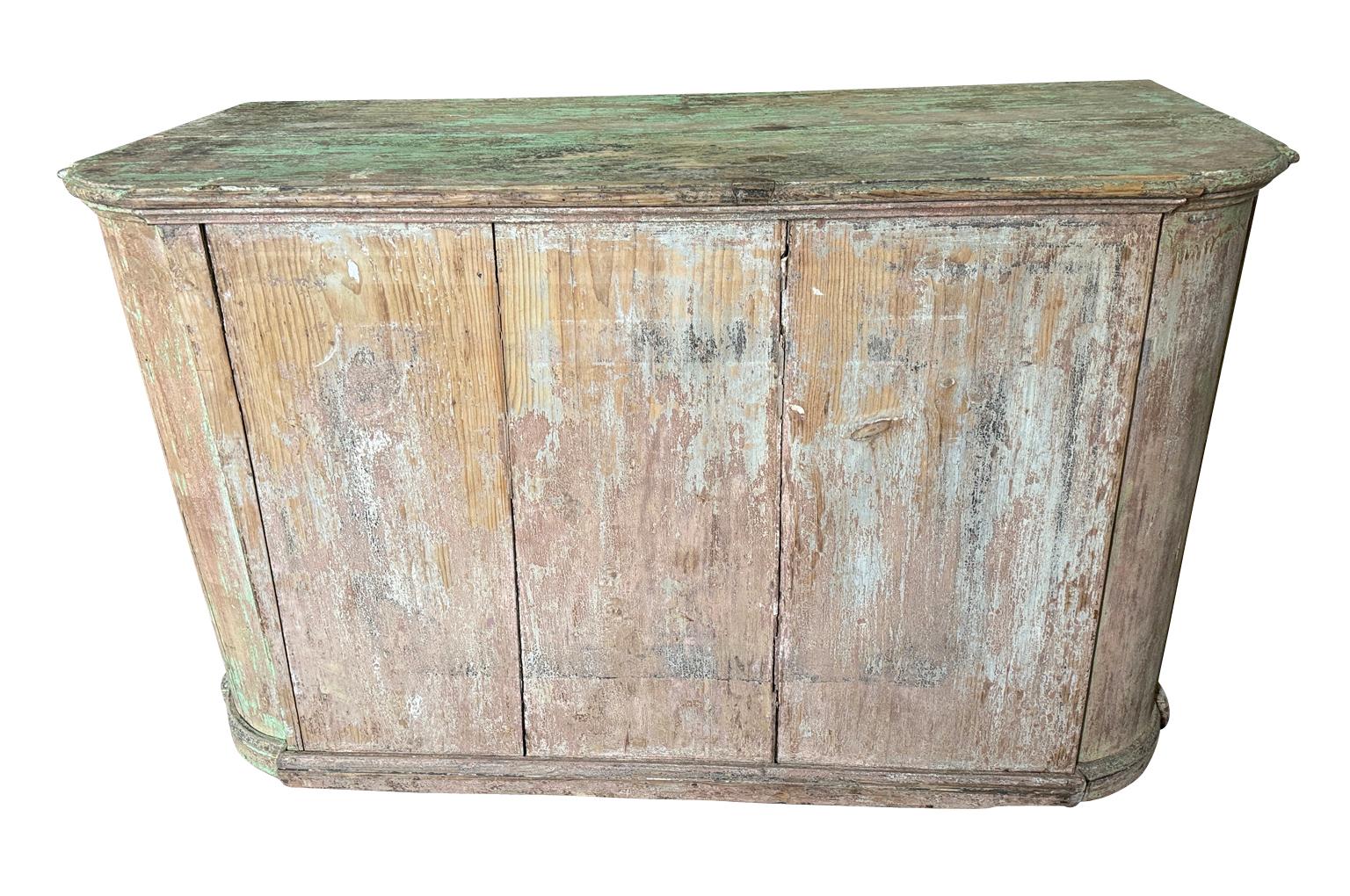 French 19th Century Comptoir - Shop Counter For Sale at 1stDibs