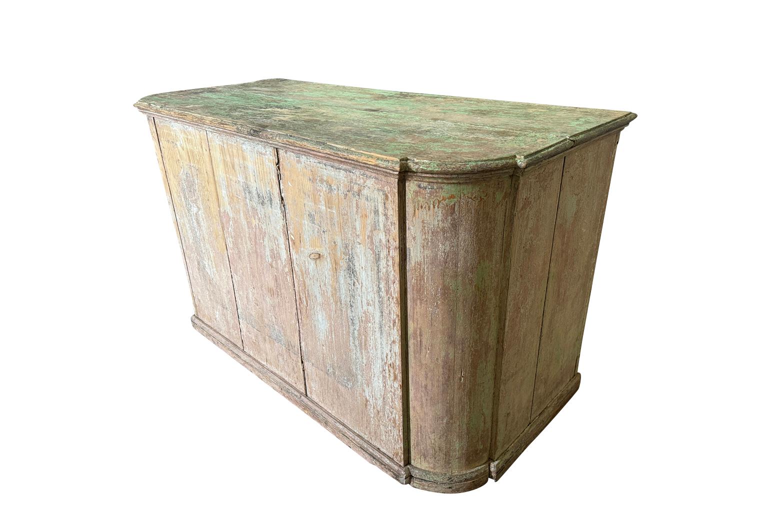 French 19th Century Comptoir - Shop Counter For Sale at 1stDibs