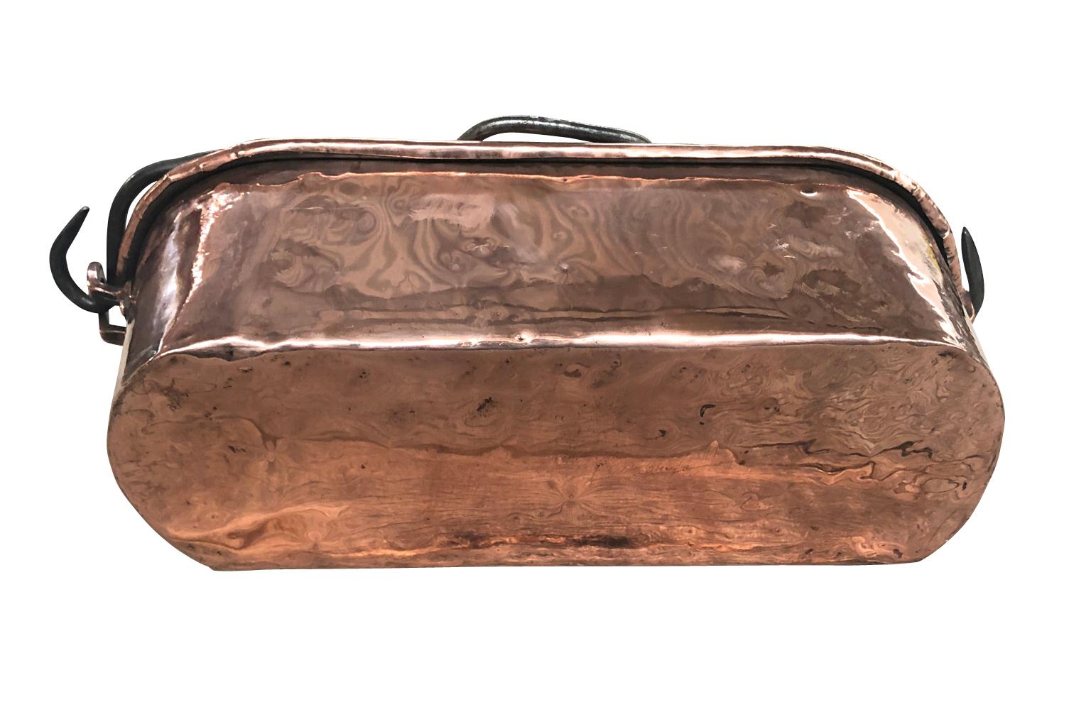 French 19th Century Copper Fish Pan at 1stDibs