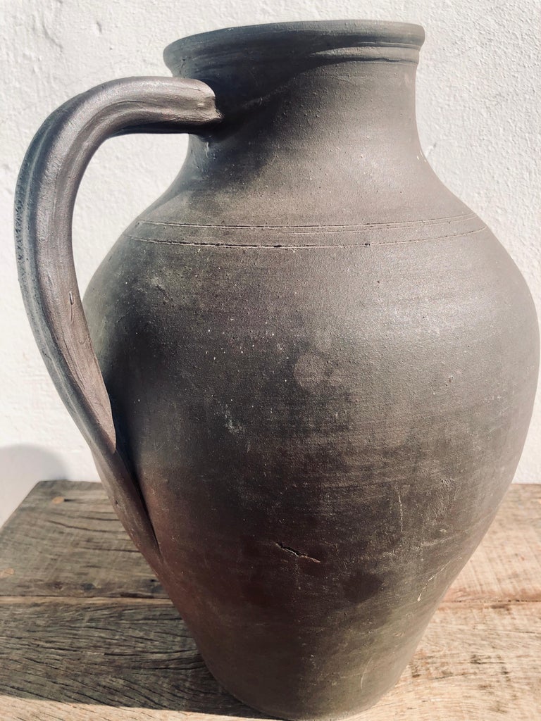 French 19th Century Earthenware Pot, Antique European Pottery For Sale ...