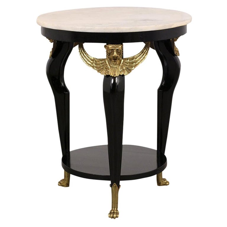 Late 19th Century Empire Side Table at 1stDibs