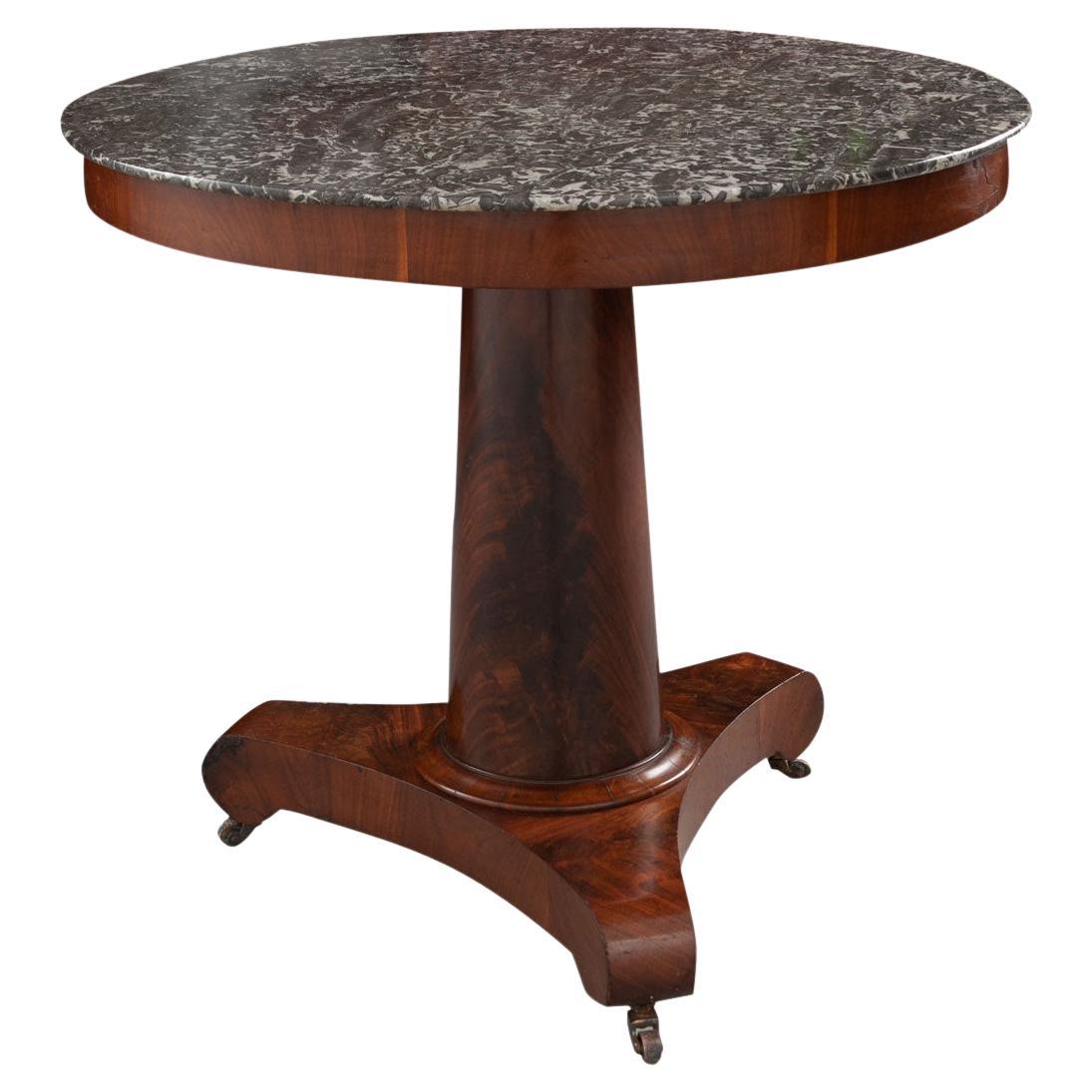 English 19th Century Rosewood Center Hall Table For Sale at 1stDibs
