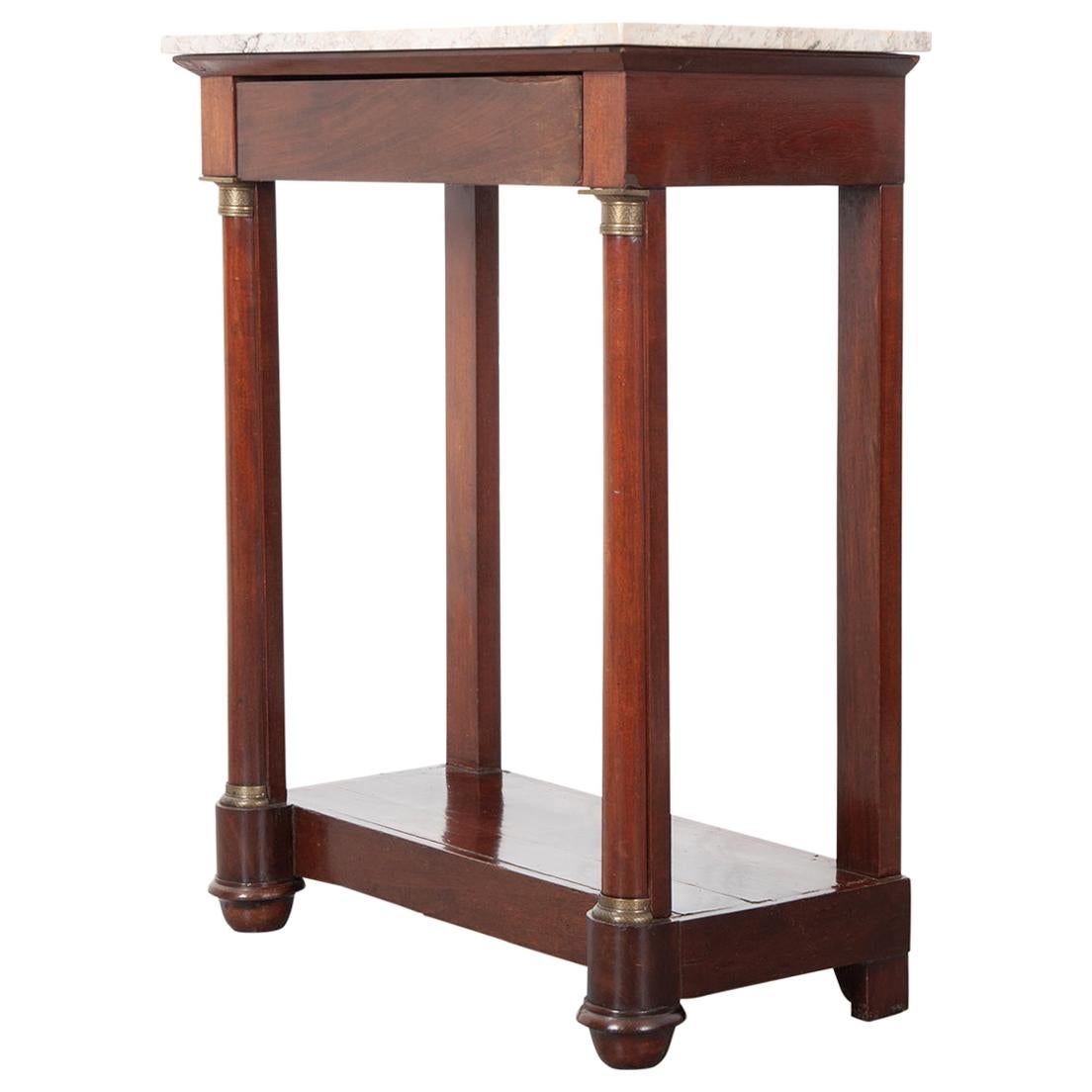French 19th Century Empire Style Console Table at 1stDibs