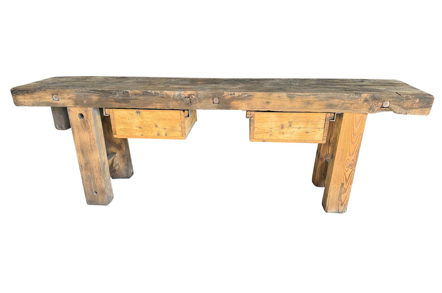 French 19th Century Etabli - Work Bench For Sale at 1stDibs