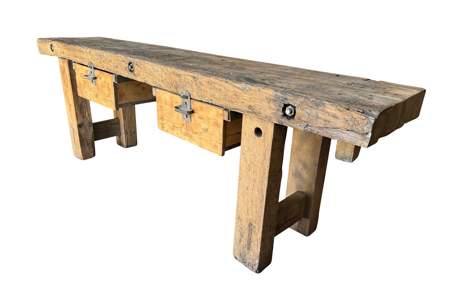 French 19th Century Etabli - Work Bench For Sale at 1stDibs