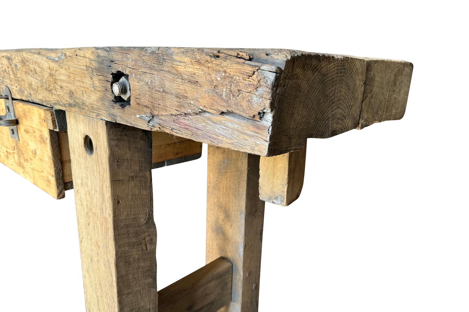 French 19th Century Etabli - Work Bench For Sale at 1stDibs