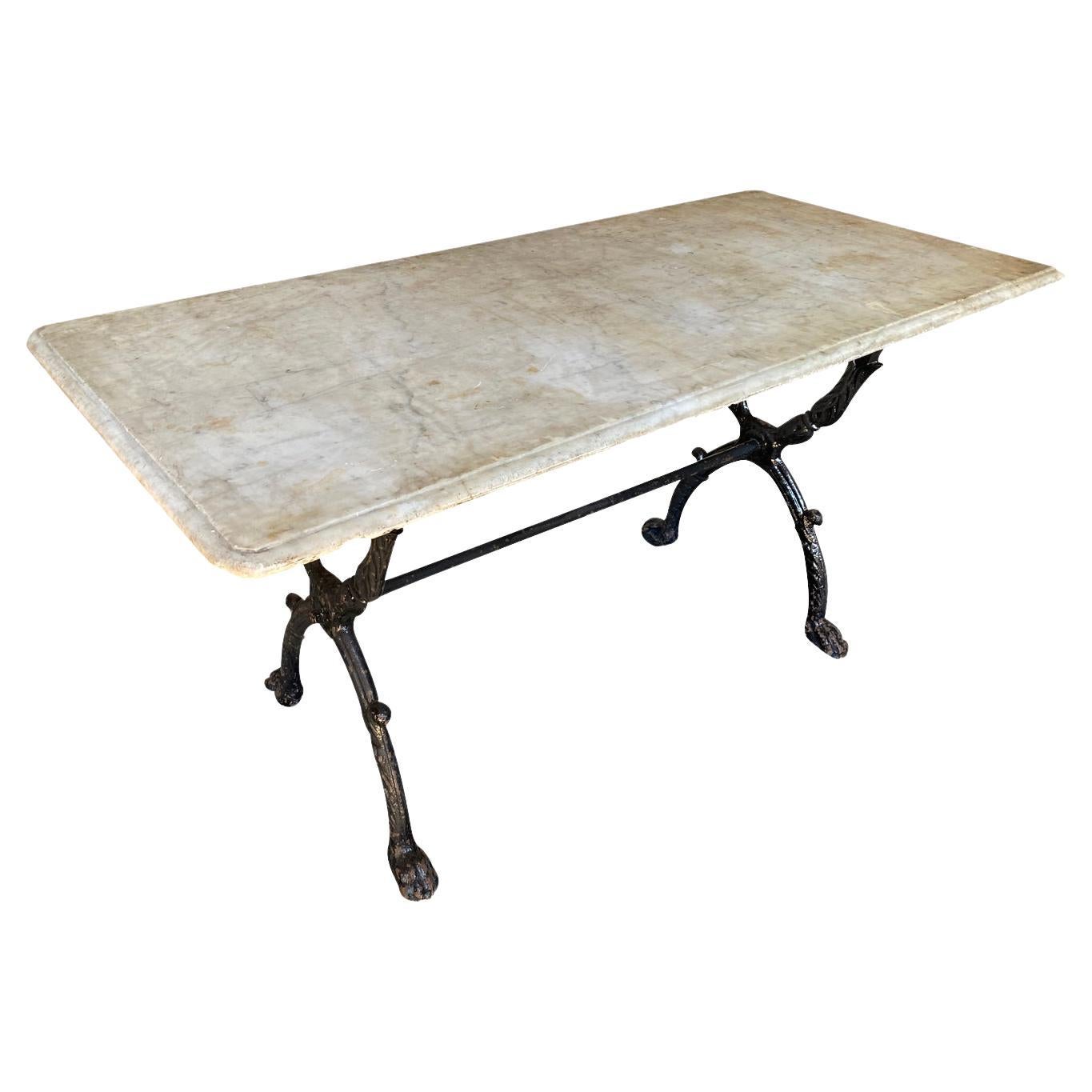 Late 19th Century French Country Folding Champagne Table in Oak For ...