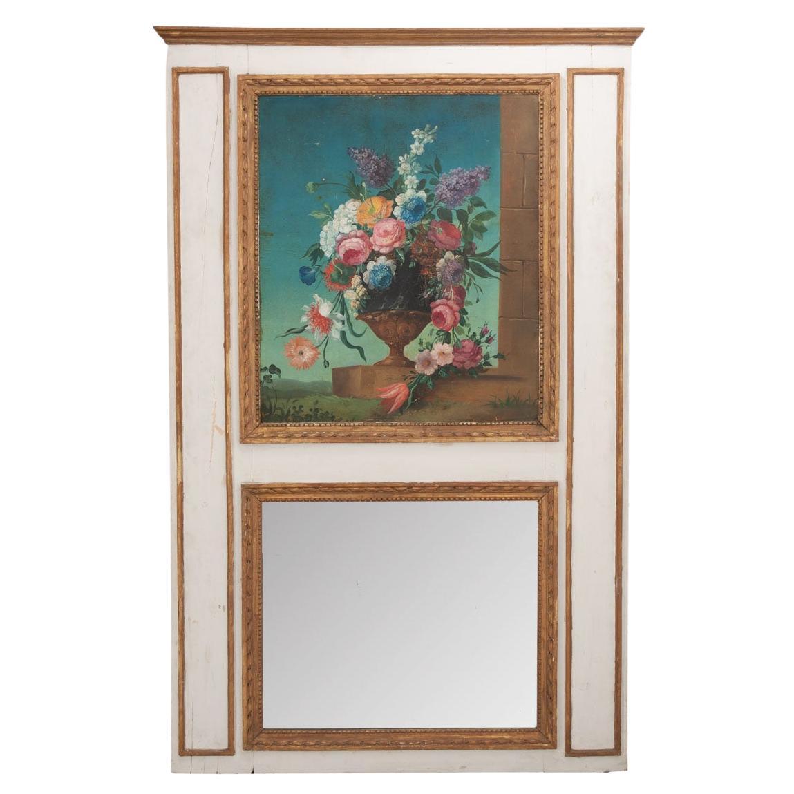 Panted French Trumeau, Circa 1930's at 1stDibs