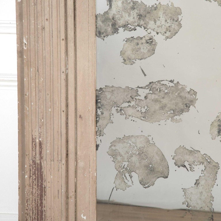 French 19th Century Large Corinthian Column Panelled Mirror For Sale at ...