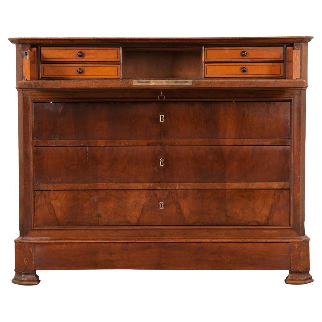 French, 19th Century, Louis Philippe Commode Desk at 1stDibs