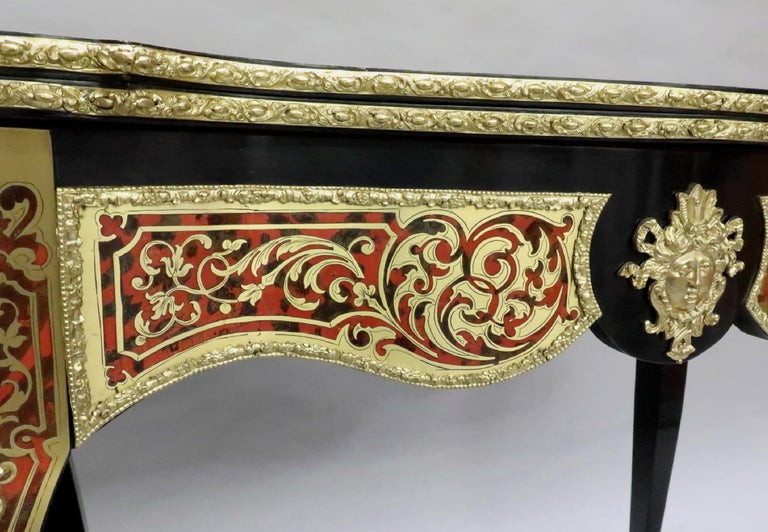 French 19th Century Louis XV Style Boulle Occasional Table For Sale at ...