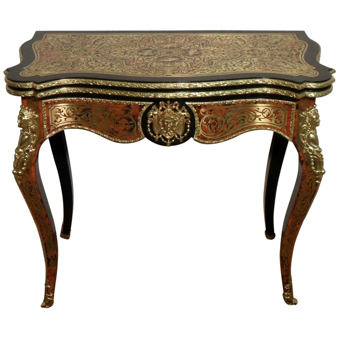 Boulle Tables - 14 For Sale at 1stdibs
