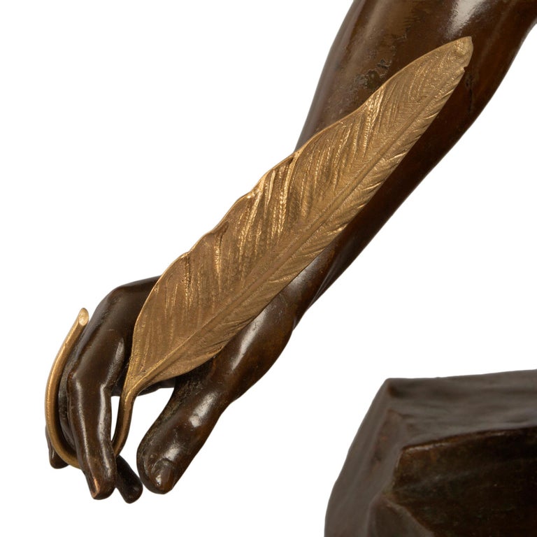 French 19th Century Louis XVI Bronze Statue of the 'Allegorie de L ...