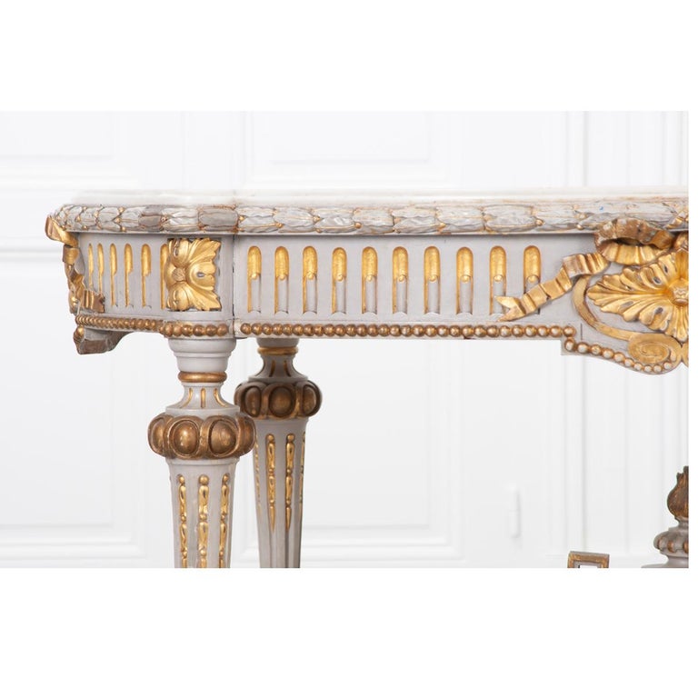 French 19th Century Louis XVI Center Table at 1stDibs