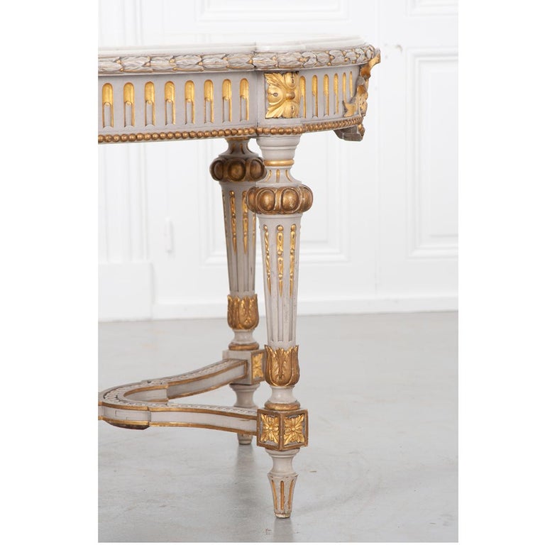 French 19th Century Louis XVI Center Table at 1stDibs