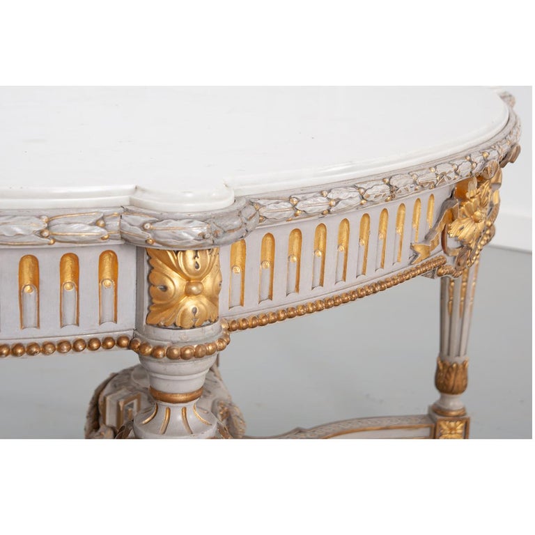 French 19th Century Louis XVI Center Table at 1stDibs