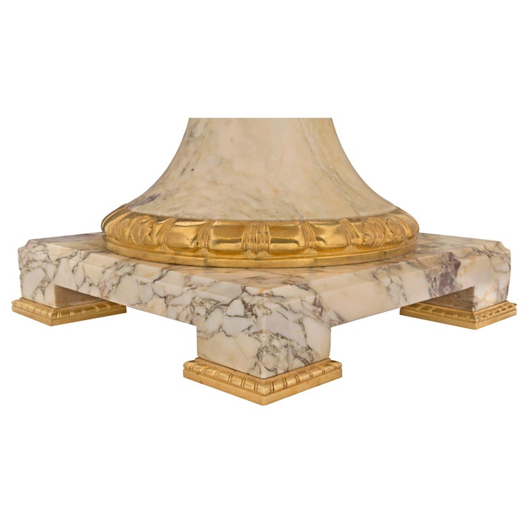 French 19th Century Louis XVI St. Fleur De Pêcher Marble And Ormolu ...