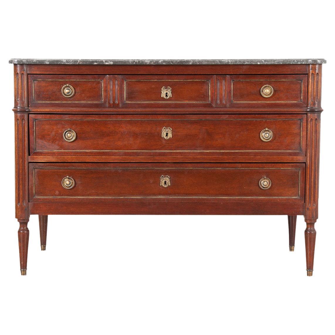 19th Century French Louis XVI Style Commode For Sale at 1stDibs