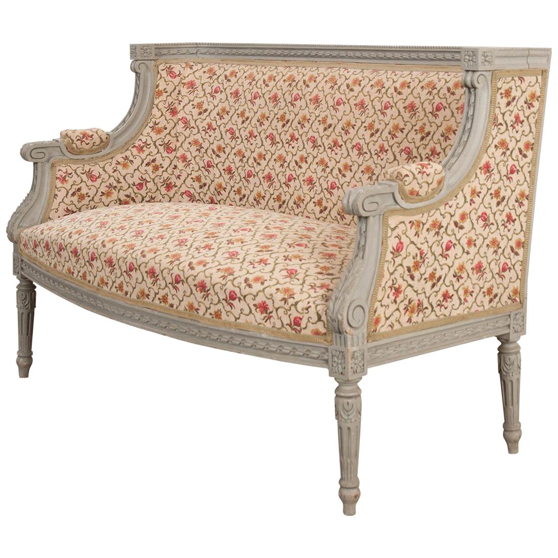 French Louis XIV Style Canape Sofa Settee at 1stdibs