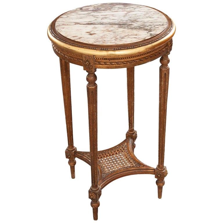 French 19th Century Louis XVI Style Side Table at 1stDibs