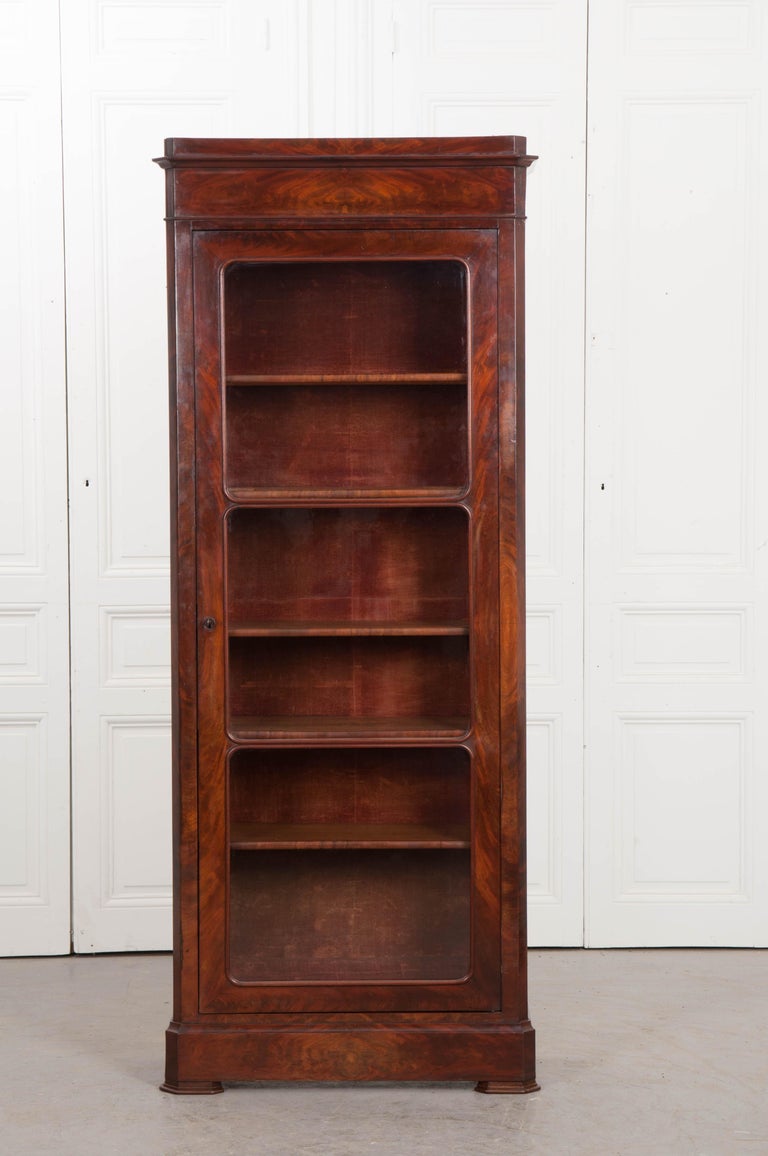 French 19th Century Mahogany Louis Philippe-Style Vaisselier Bookcase ...