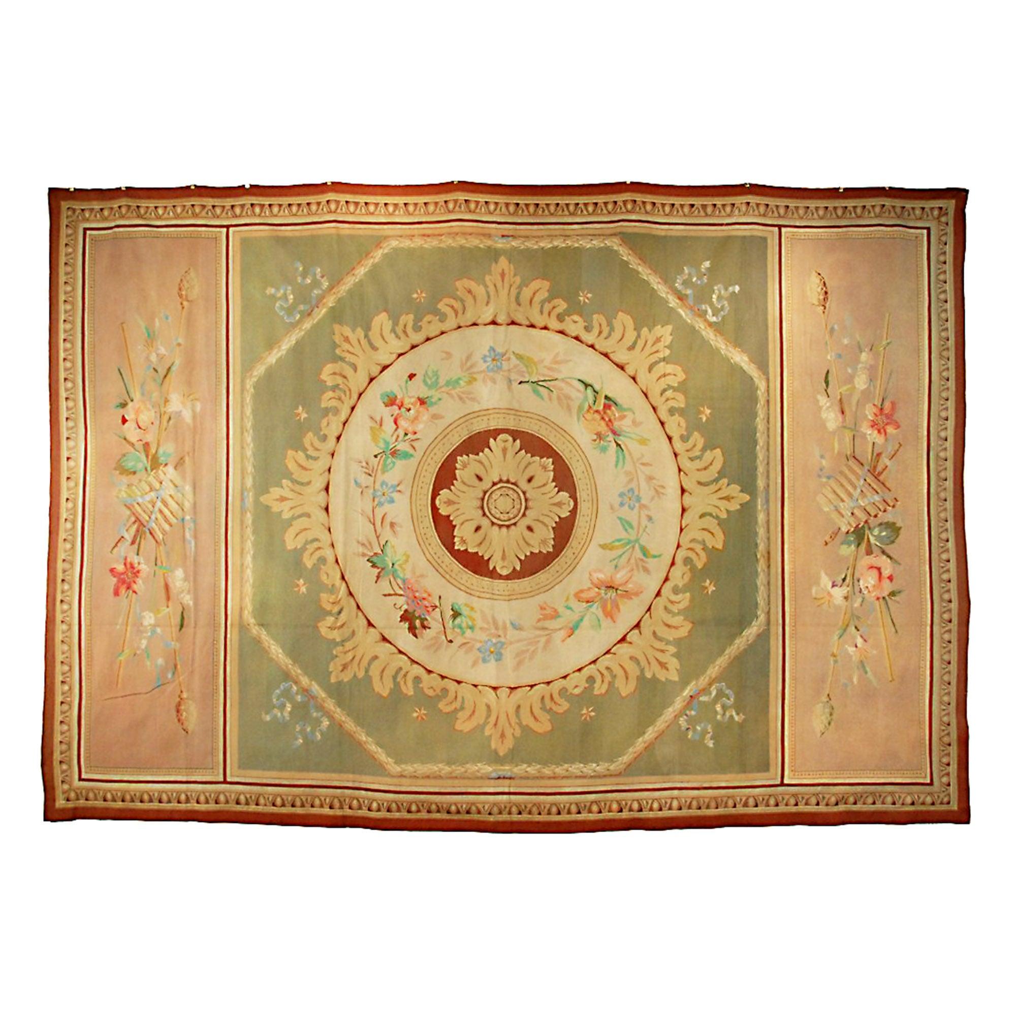 Antique French Modernist Carpet in the Néo-Classique Style For Sale at ...