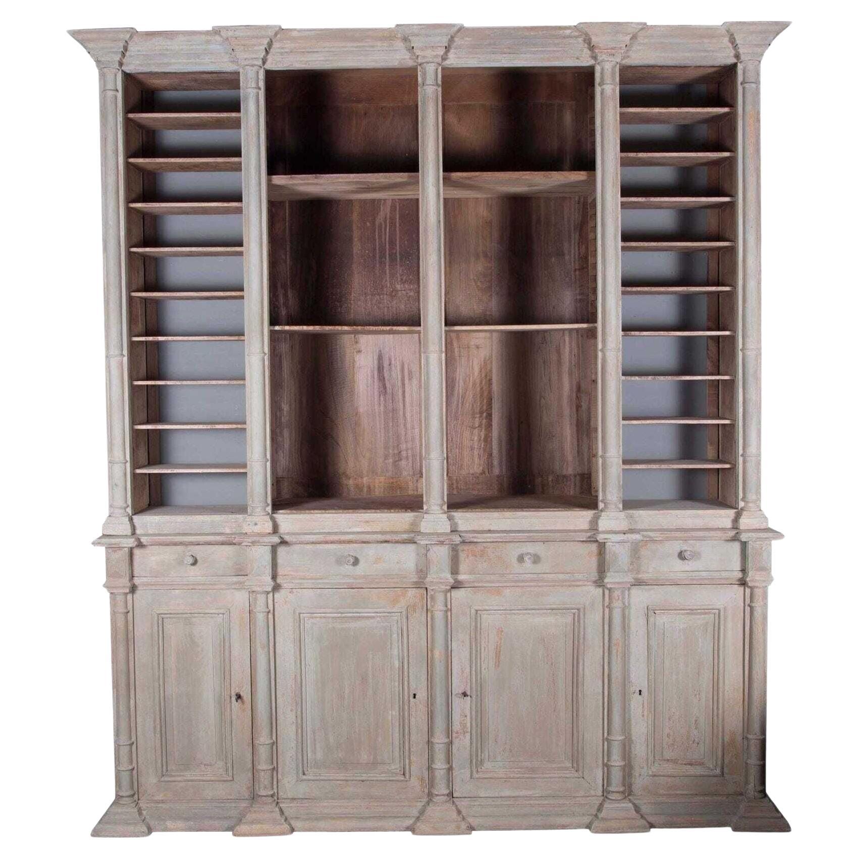 19th Century French Bamboo Bookcase at 1stDibs