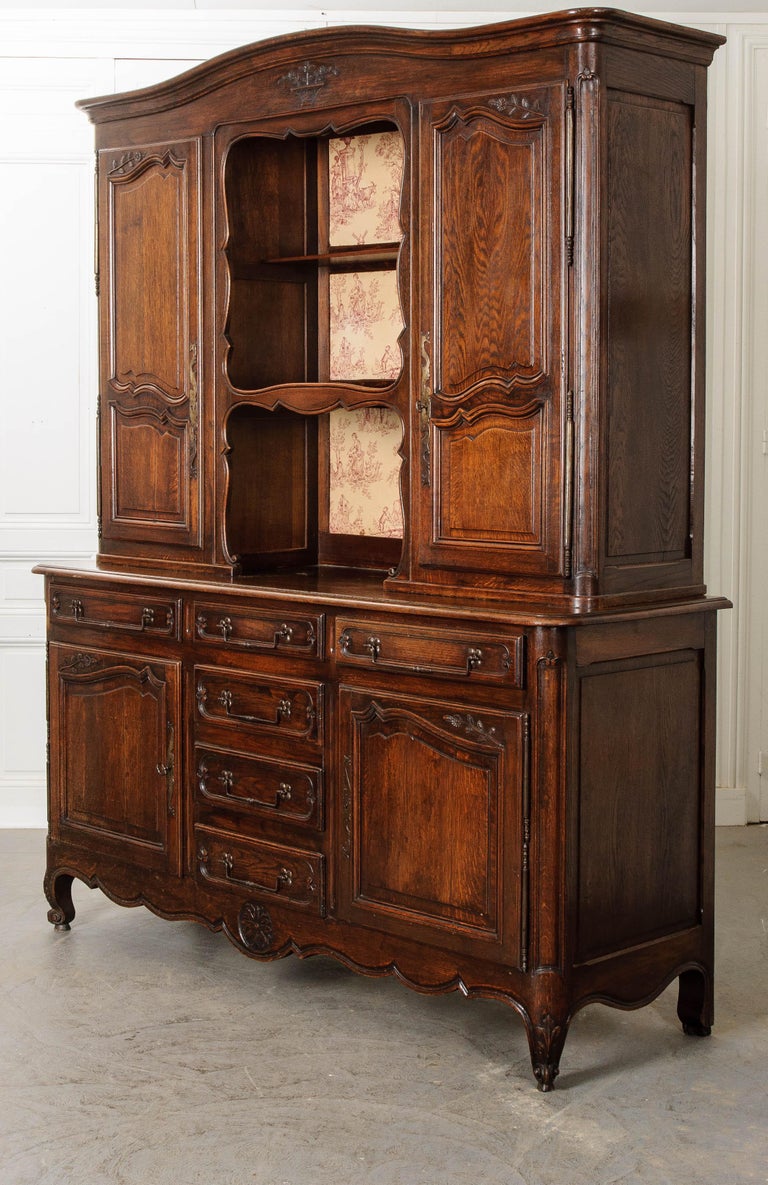French 19th Century Oak Louis XV-Style Vaisselier at 1stDibs