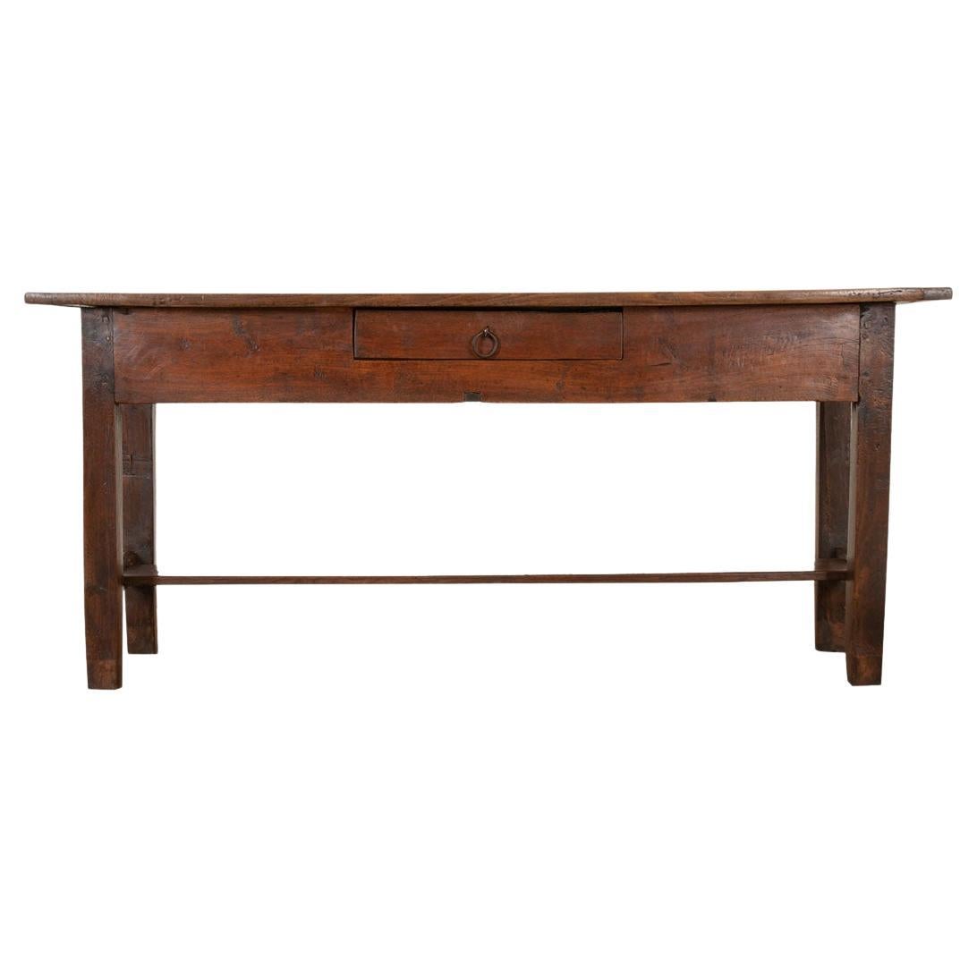 French 19th Century Painted Server or Vanity with Two Drawers and Two ...