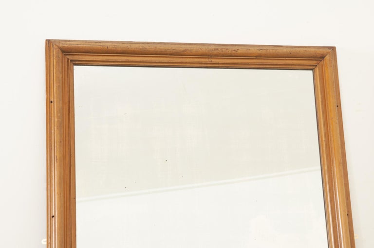 French 19th Century Painted Cafe Mirror For Sale at 1stDibs