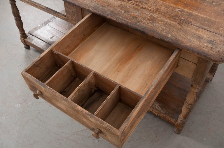 French 19th Century Painted Drapery Table at 1stDibs | french drapery table