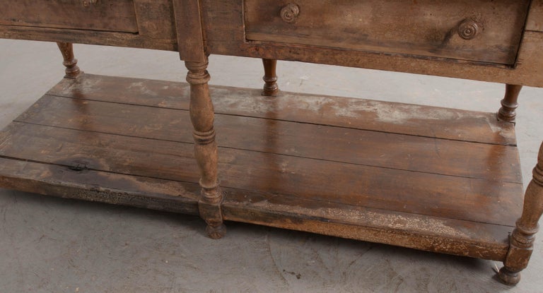 French 19th Century Painted Drapery Table at 1stDibs | french drapery table