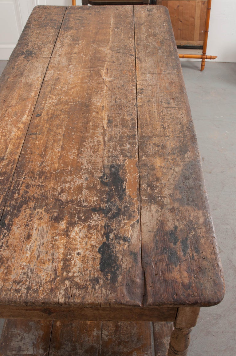 French 19th Century Painted Drapery Table at 1stDibs | french drapery table