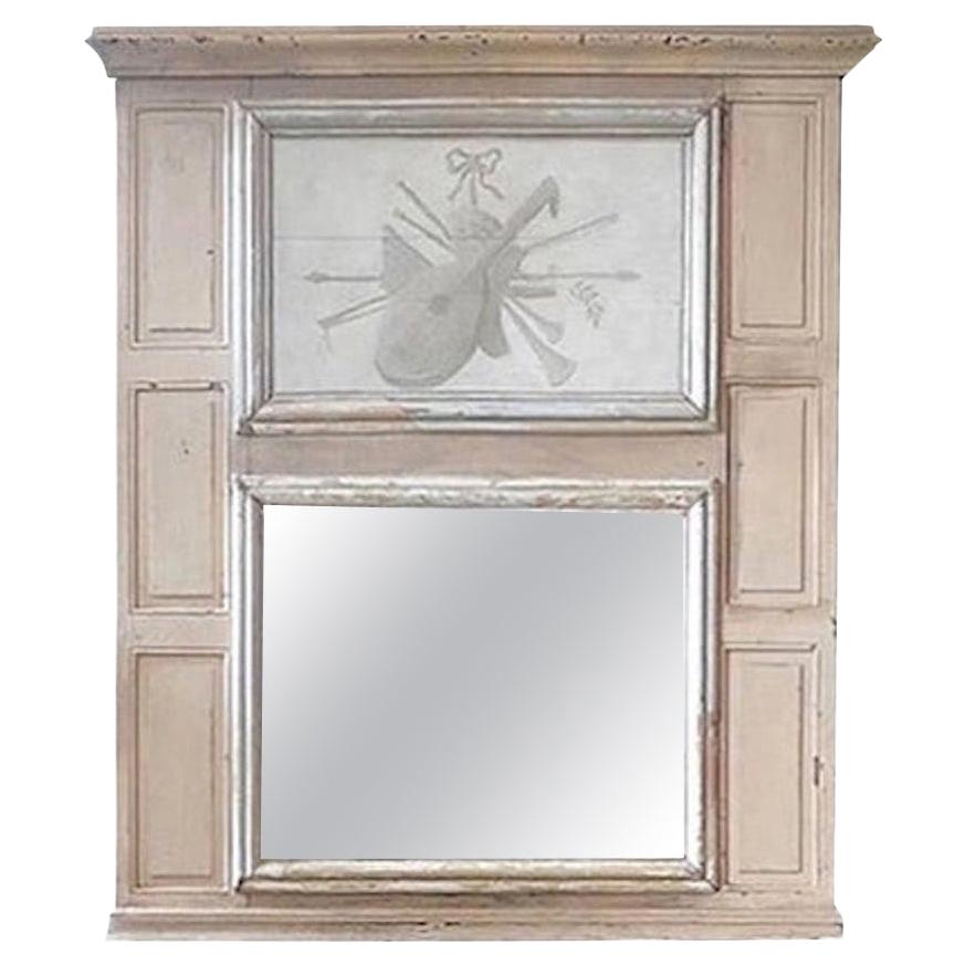 French 19th Century Oak Neo-Gothic Mirror at 1stDibs