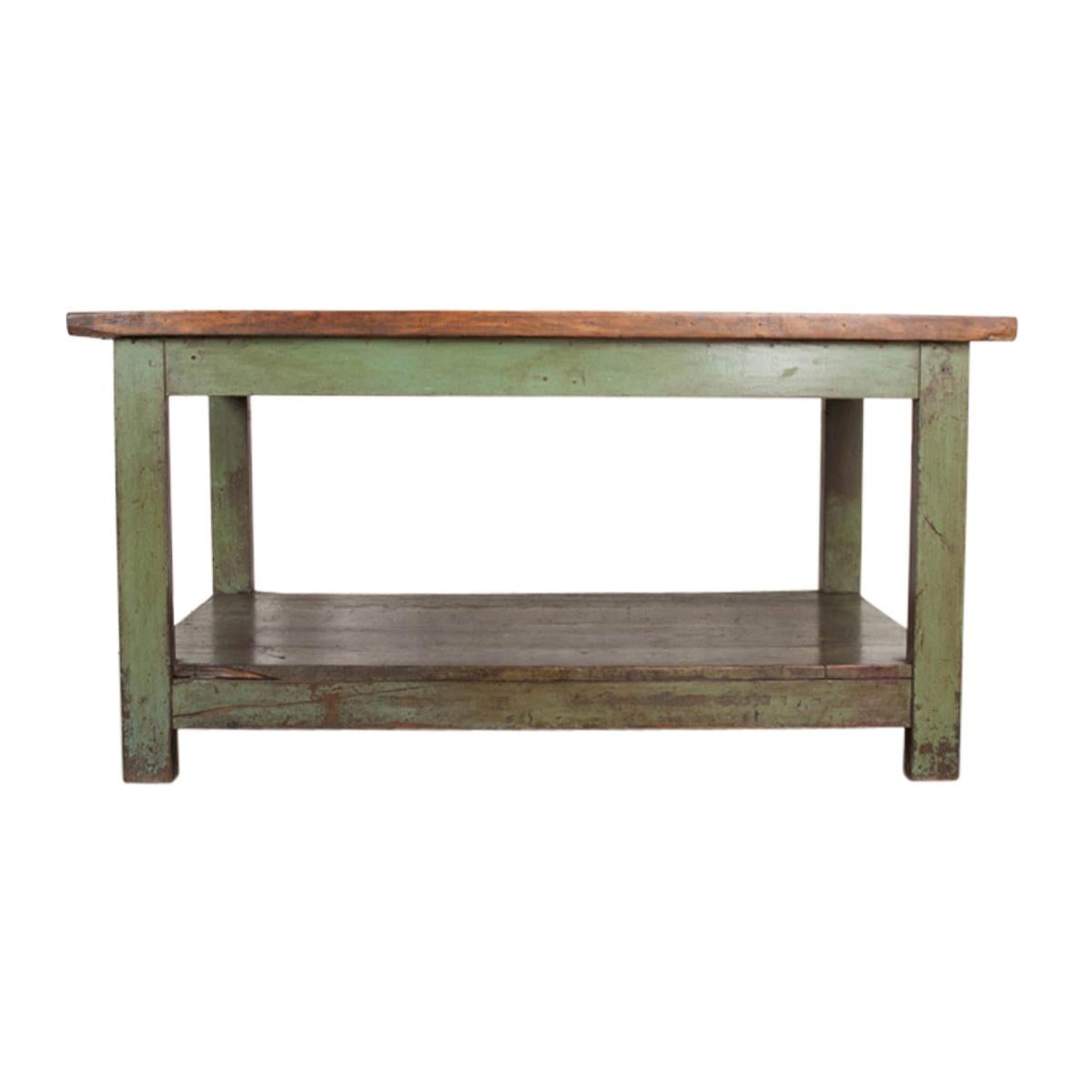 French 19th Century Provincial Walnut Work Table at 1stDibs