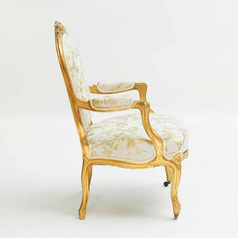 French 19th Century Rococo Style Furniture Set at 1stDibs