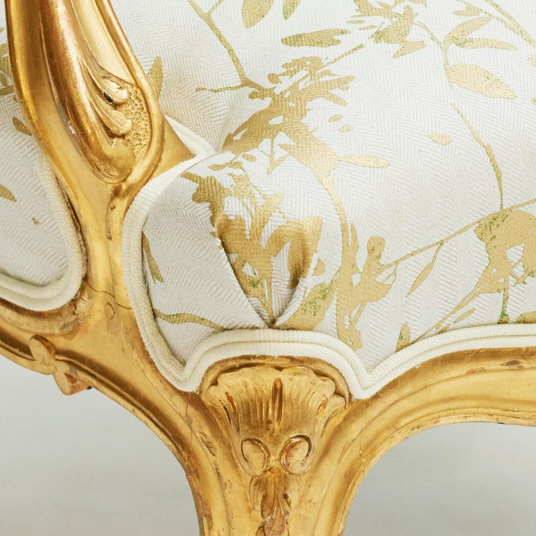 French 19th Century Rococo Style Furniture Set at 1stDibs