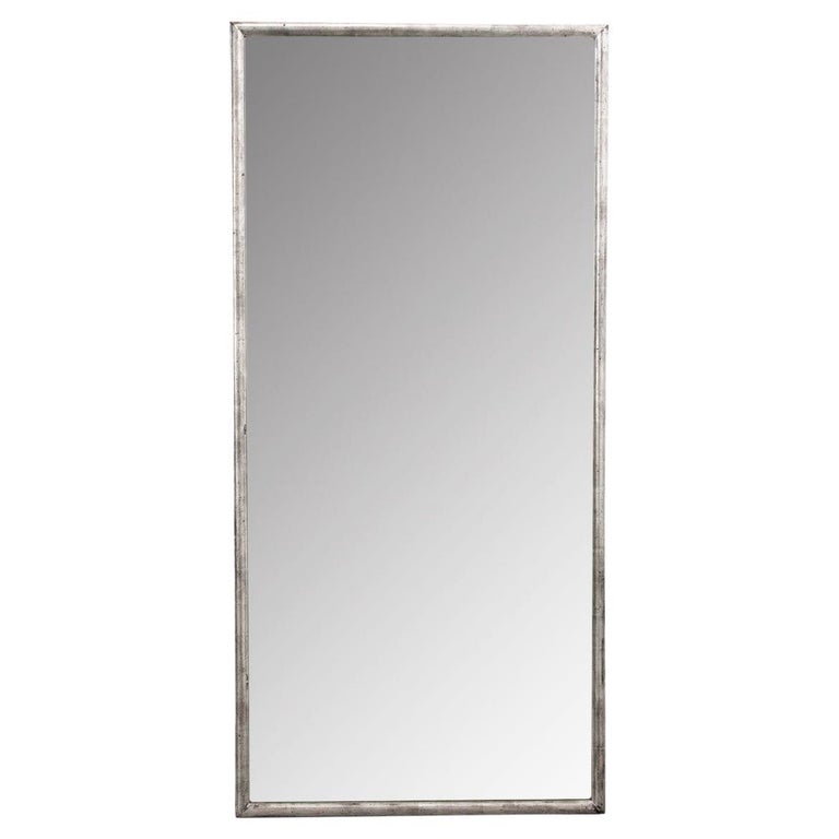 French 19th Century Silver Gilt Mirror at 1stDibs