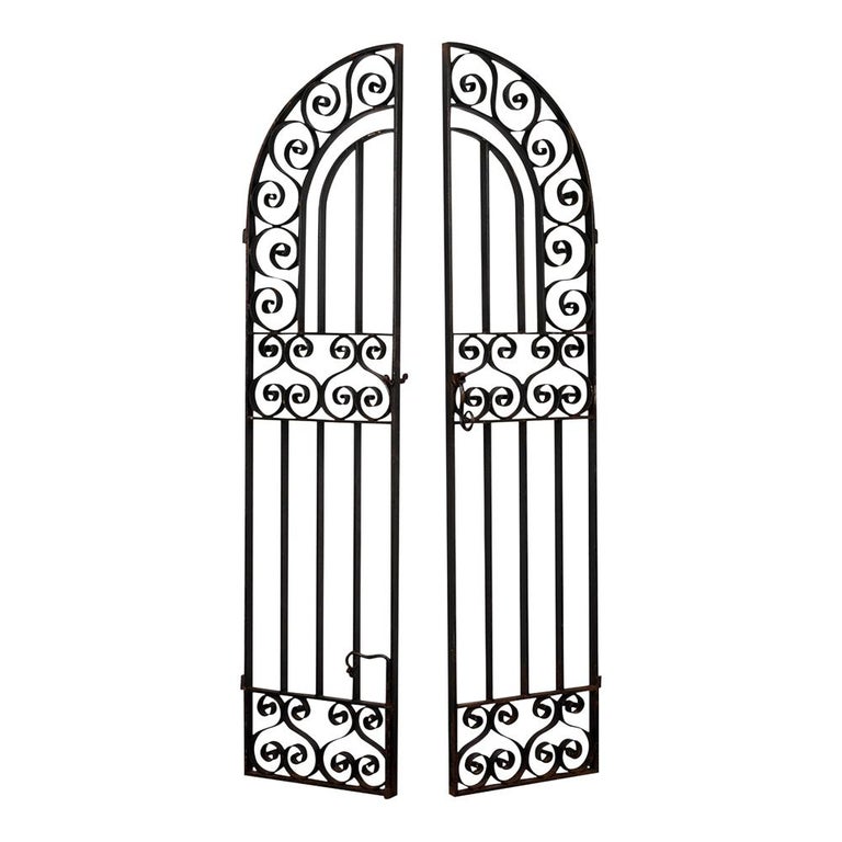French 19th Century Spanish Style Forged Iron Gate Doors For Sale at ...