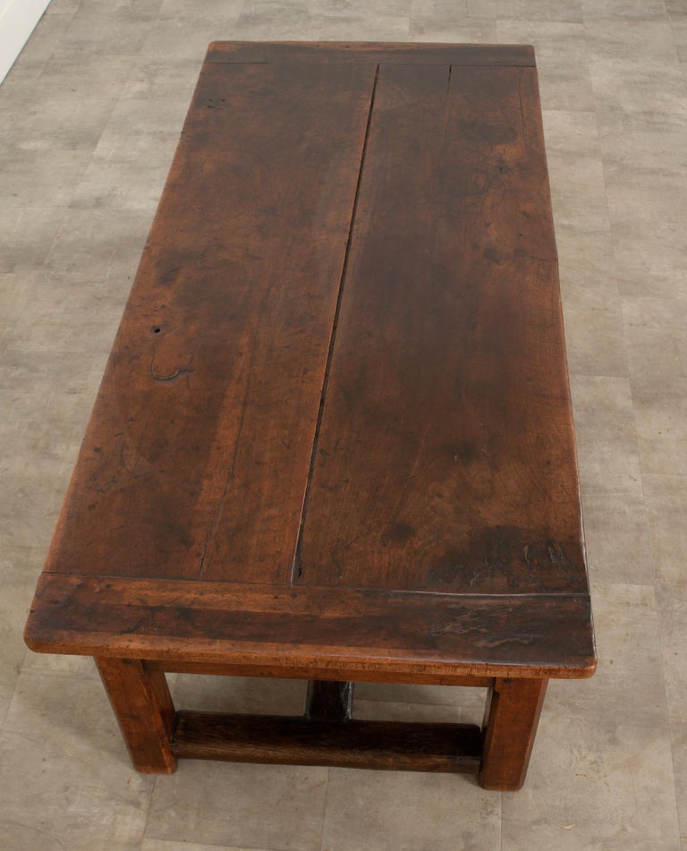 French 19th Century Walnut Low Table For Sale at 1stDibs