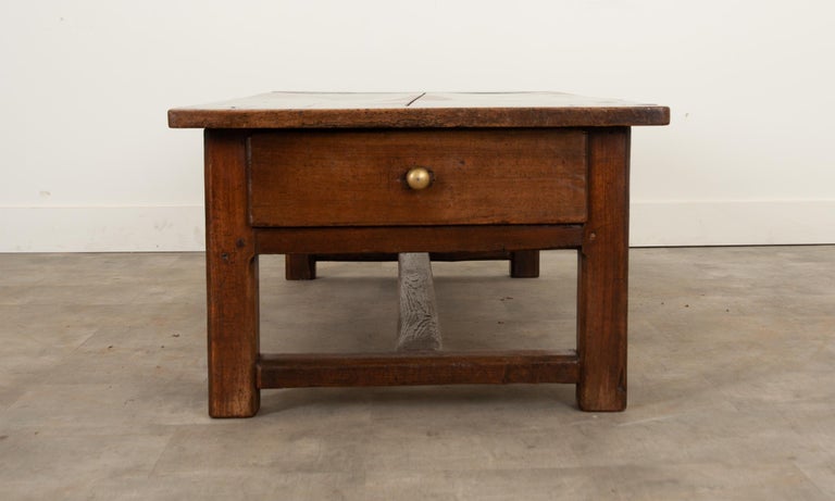 French 19th Century Walnut Low Table For Sale at 1stDibs