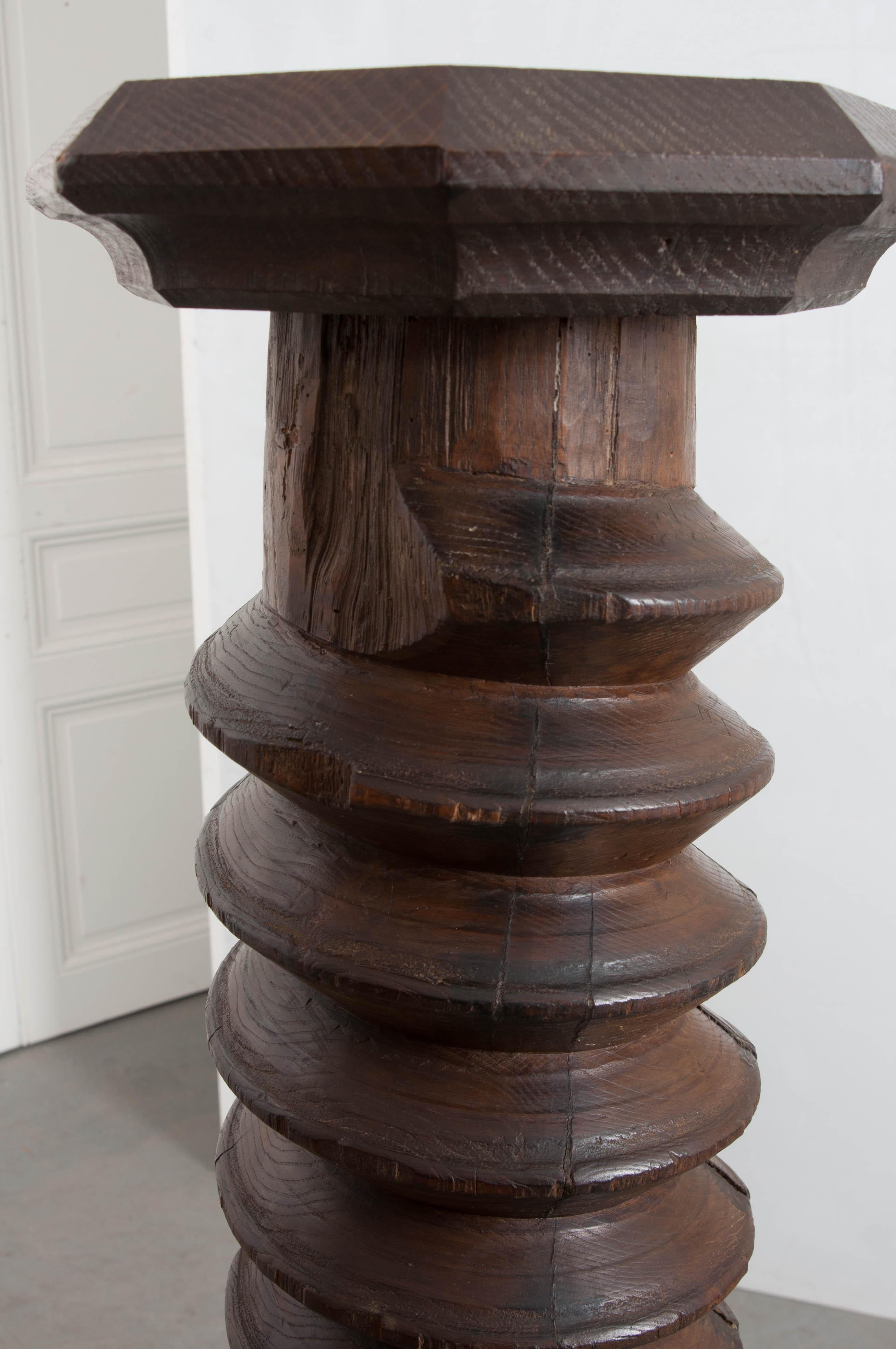 French 19th Century Wooden Wine Press Screw at 1stDibs | antique wooden ...