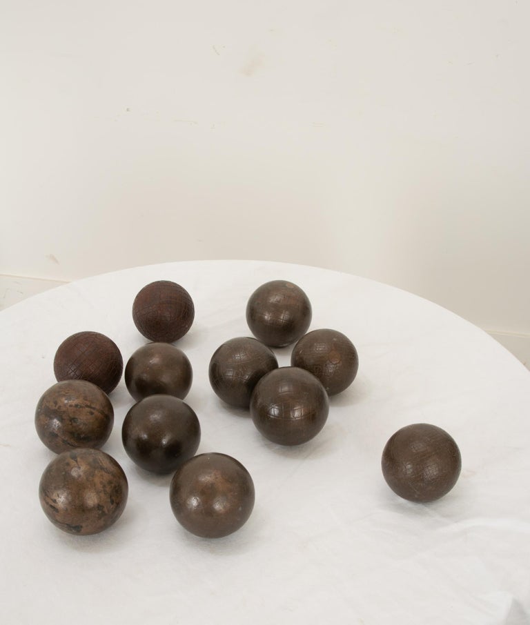 French 20th Century Collection of 12 Boules For Sale at 1stDibs