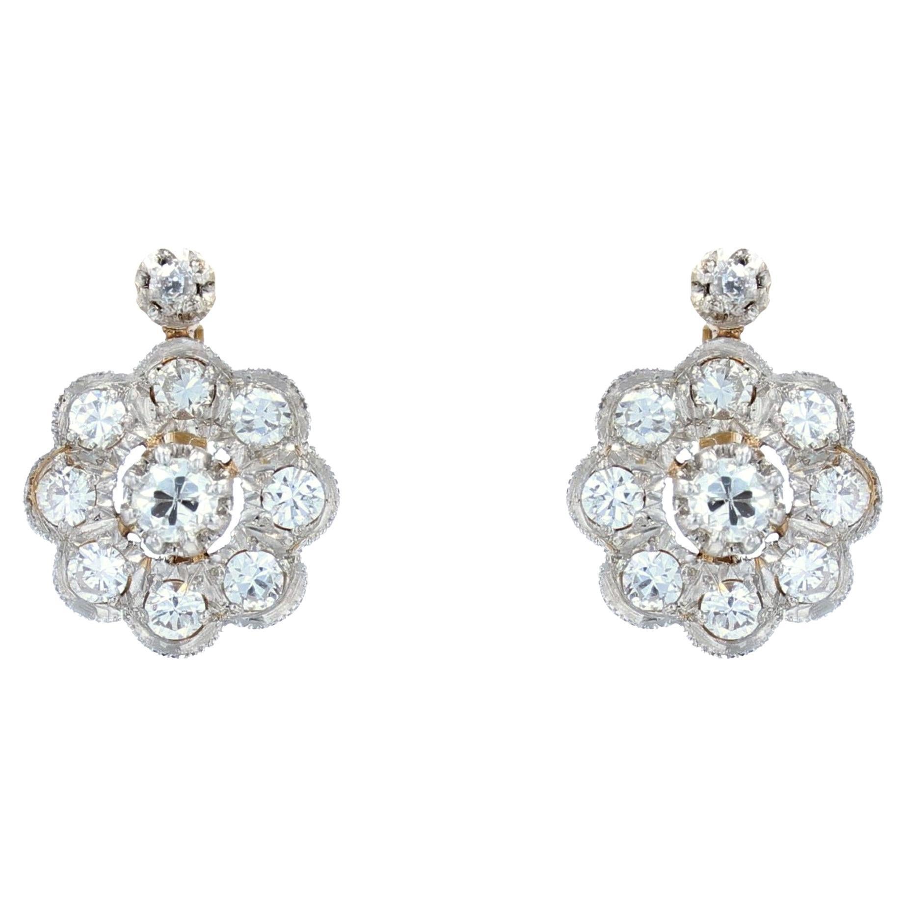 Antique 18th Century Chrysolite Chrysoberyl Pendant Earrings Portuguese ...