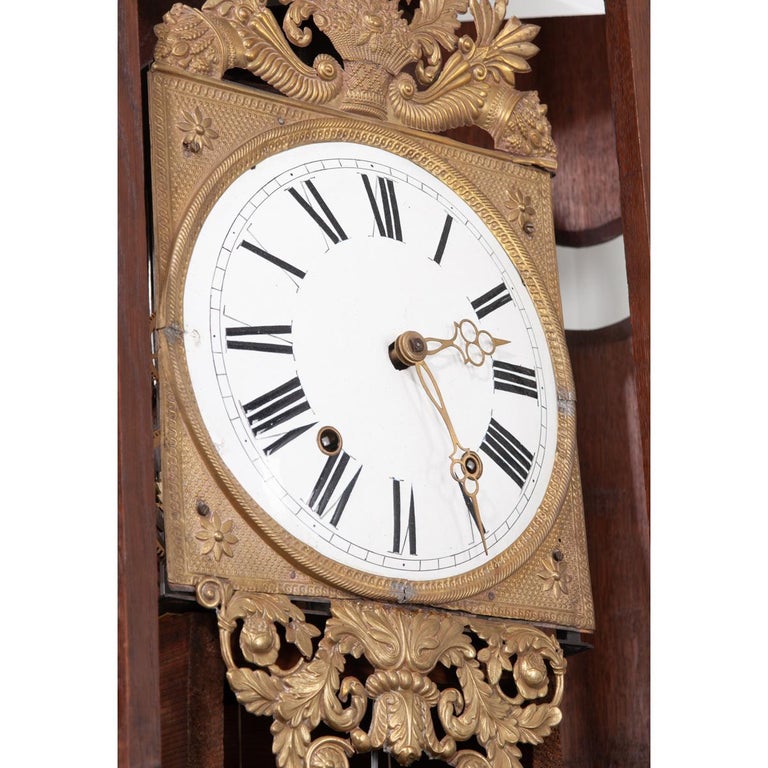 French 19th Century Provincial Horloge Case Clock For Sale at 1stDibs ...